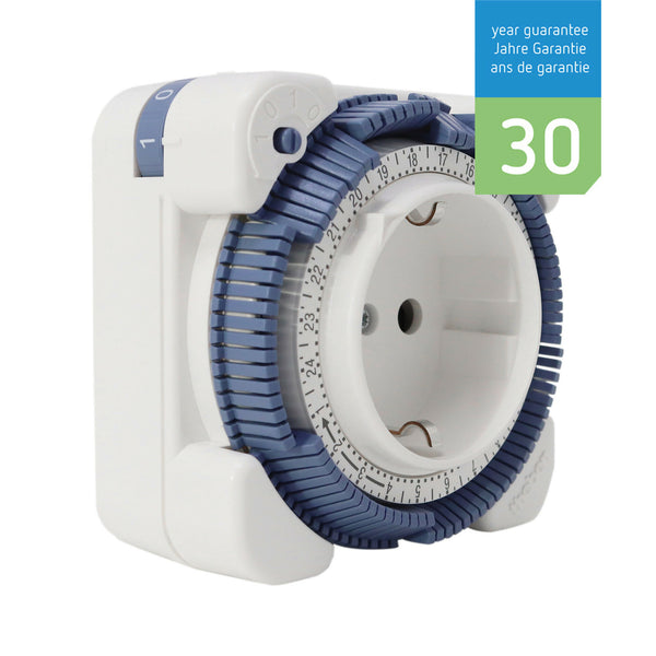 Analoge Steckdosen-Zeitschaltuhr 0260833 theben-timer 26 safety-plus