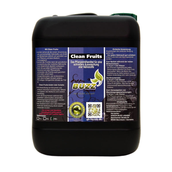 Green Buzz Liquids Clean Fruits 10 Liter